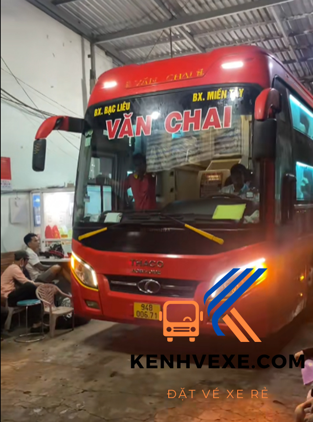 Giá vé xe Văn Chai Bạc Liêu cập nhật tháng 12/2025 - kenhvexe.com